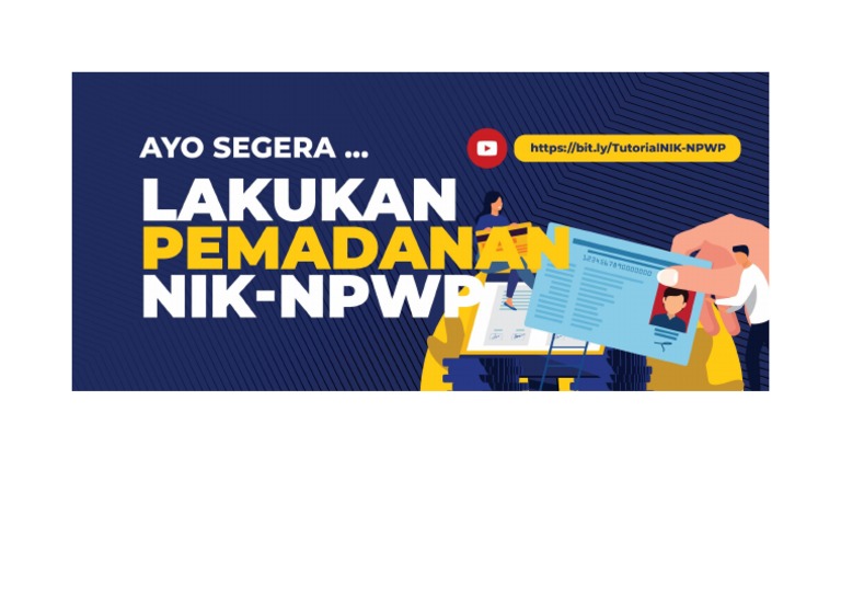 Pemadanan Nik NPWP Banner | PDF