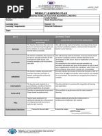 Blank 7E Lesson Plan Template | PDF | Teachers | Learning