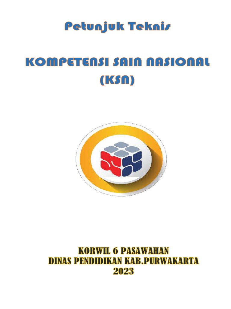 Juknis KSN Kecamatan Pasawahan | PDF