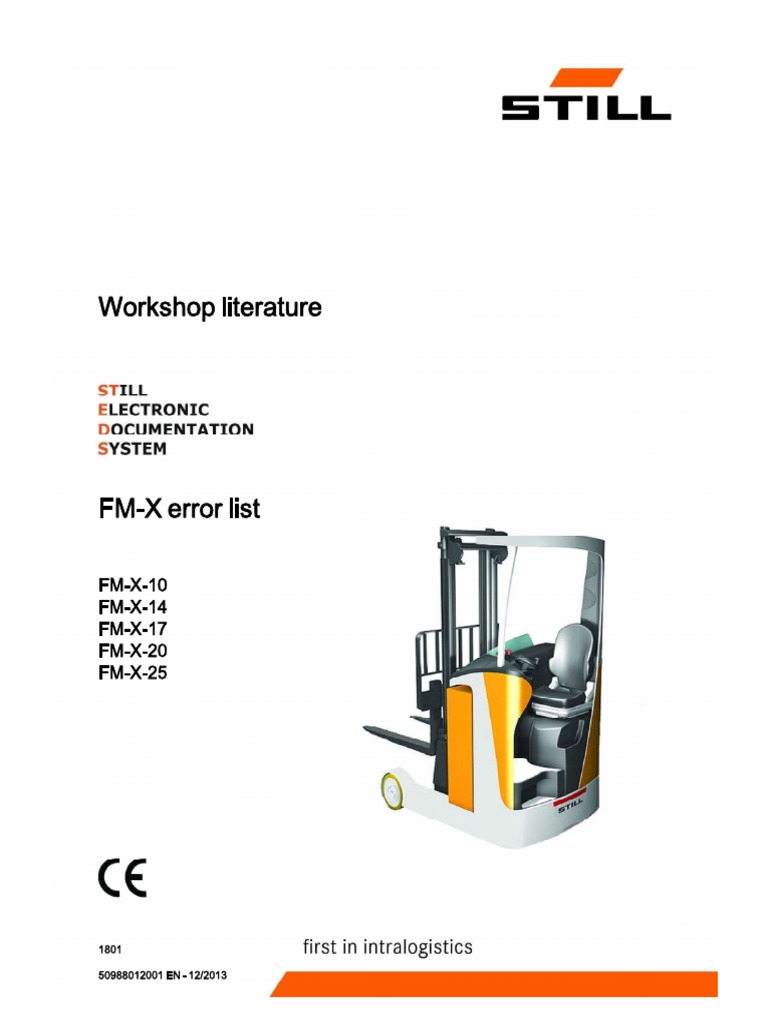 Still FM-X 25 Service Manual | PDF