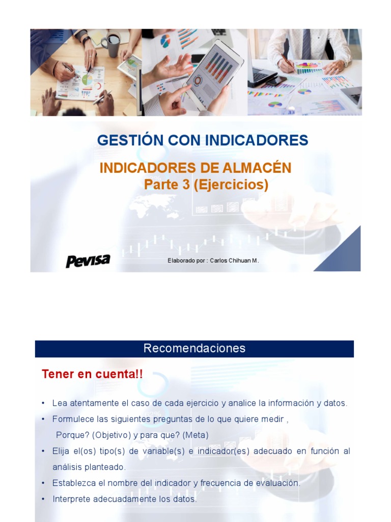 Capacitacion Indicadores de Almacen - PART3 | PDF