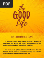 STS - The Good Life - With Assessment | PDF | Philosophy