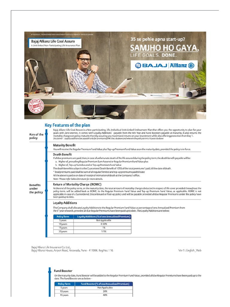 Benefit Illustration | PDF | Insurance | Life Insurance