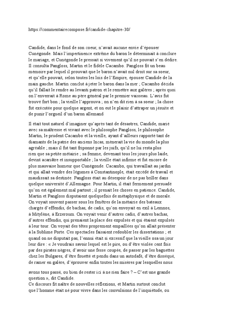 Candide Pdf Candide