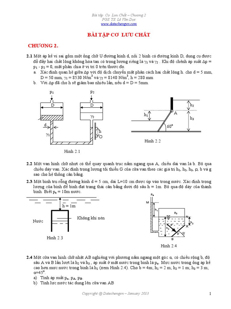 Co-Luu-Chat - Le-Tan-Duc - Baitap - CLC - c2 - (Cuuduongthancong - Com) | PDF