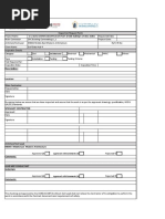 MEP Clearance Form Template | PDF