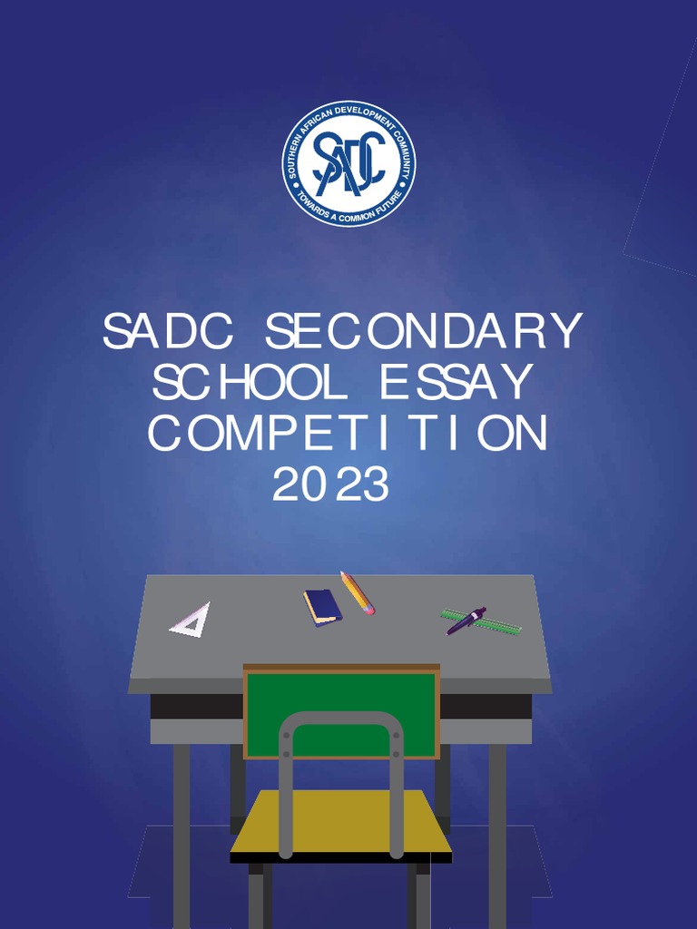 SADC 2023 - Secondary School Essay Comp GUIDELINES + Application Form ...