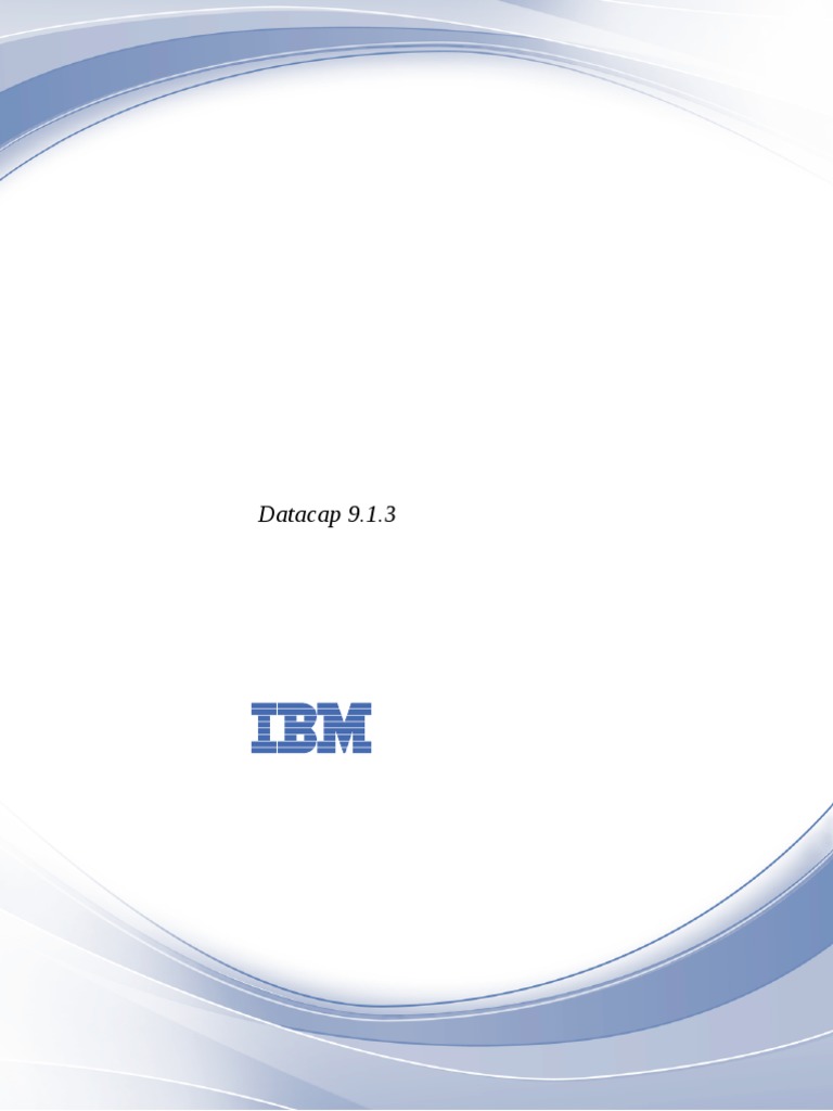 Datacap 9.1.3 | PDF | Databases | World Wide Web