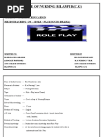Semi Detailed Lesson Plan On Role Play and Improvs | PDF ...