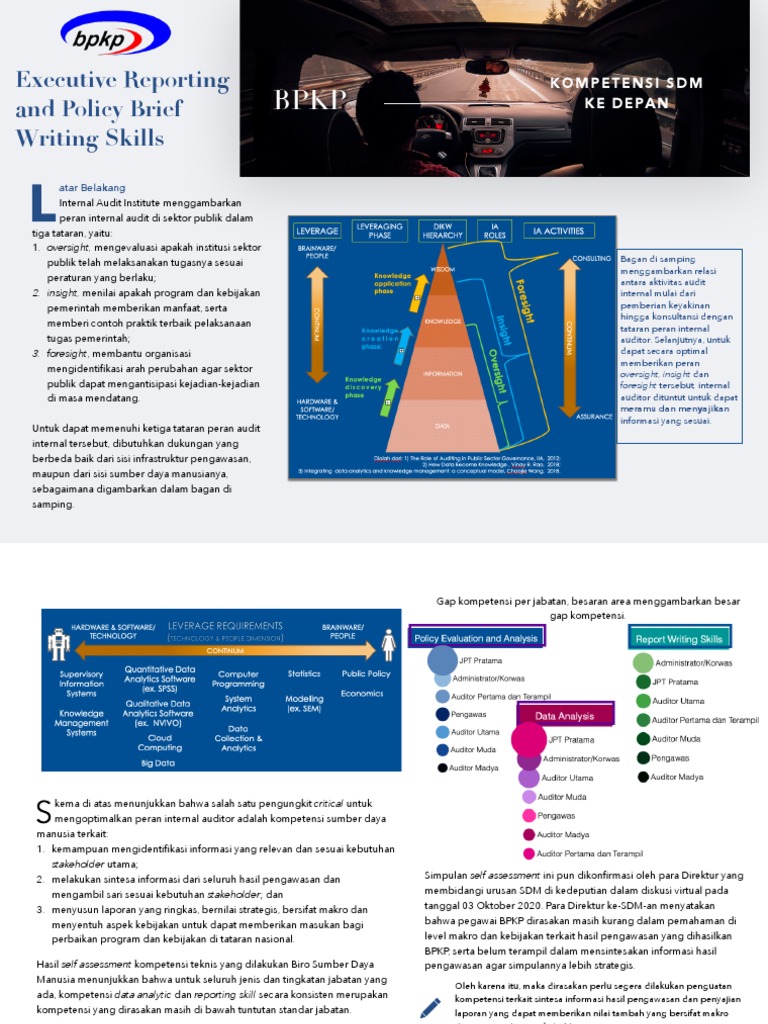 Contoh TOR - Pelatihan Policy Brief | PDF