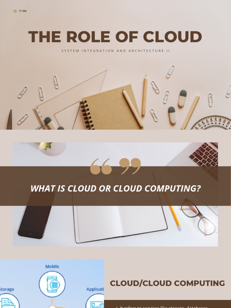 The Role of Cloud | PDF | Cloud Computing | Computing