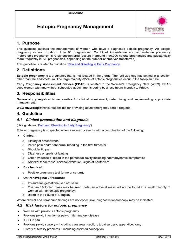 ectopic-pregnancy-management-280720-pdf-pregnancy-gynaecology