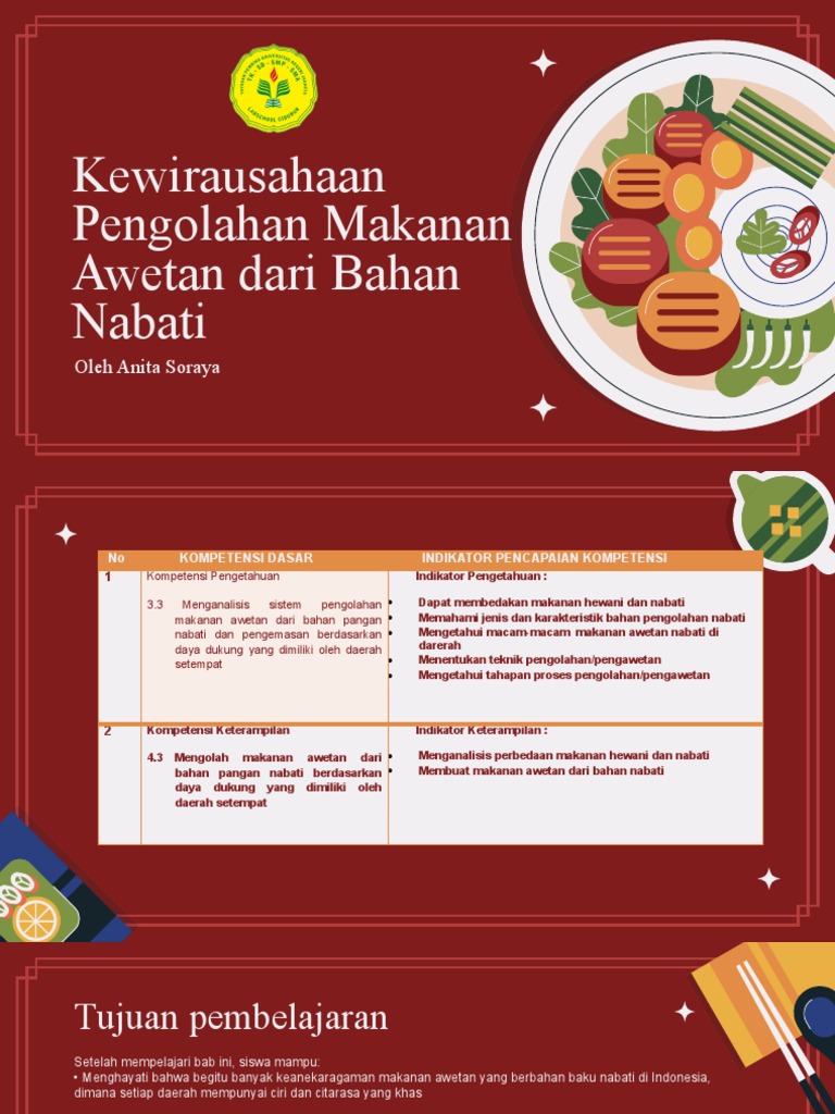 Bab 4 Usaha Makanan Awetan 2.1 | PDF