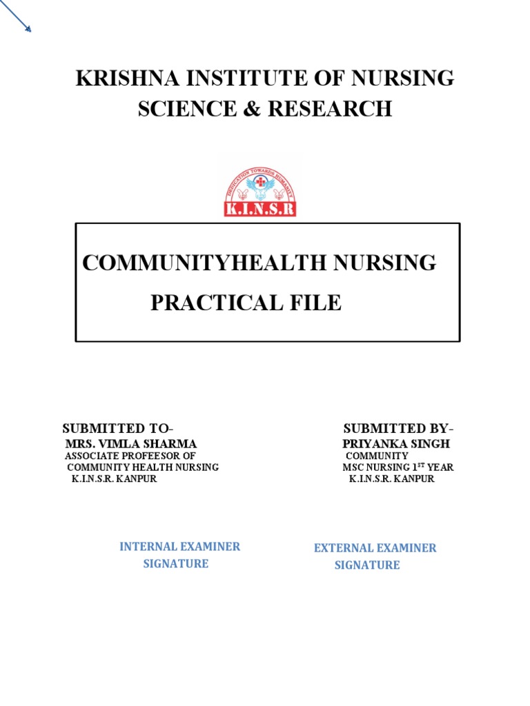 Community File 1st Year | PDF | Health Care | Health Sciences