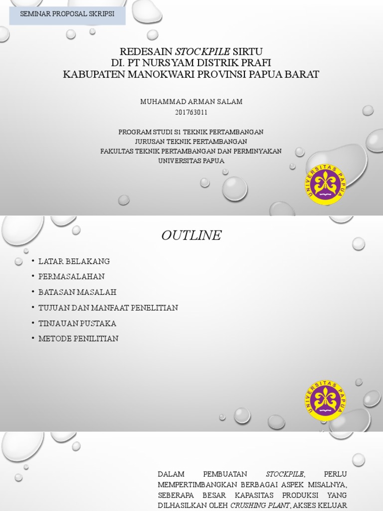 Seminar Proposal Arman | PDF