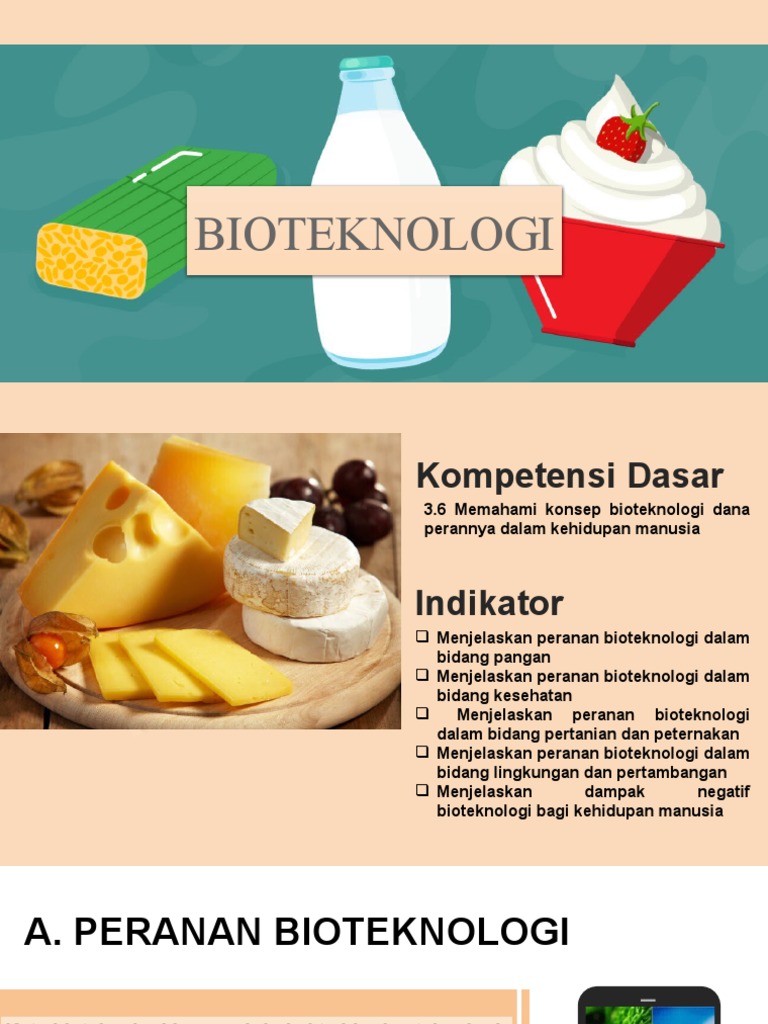 Bioteknologi Kelas 9 | PDF