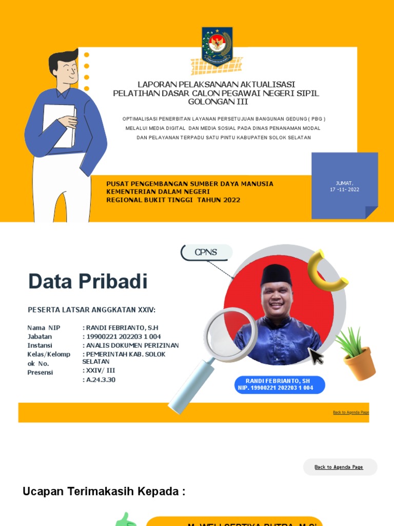 PP Laporan Aktulisasi Randi Febrianto | PDF