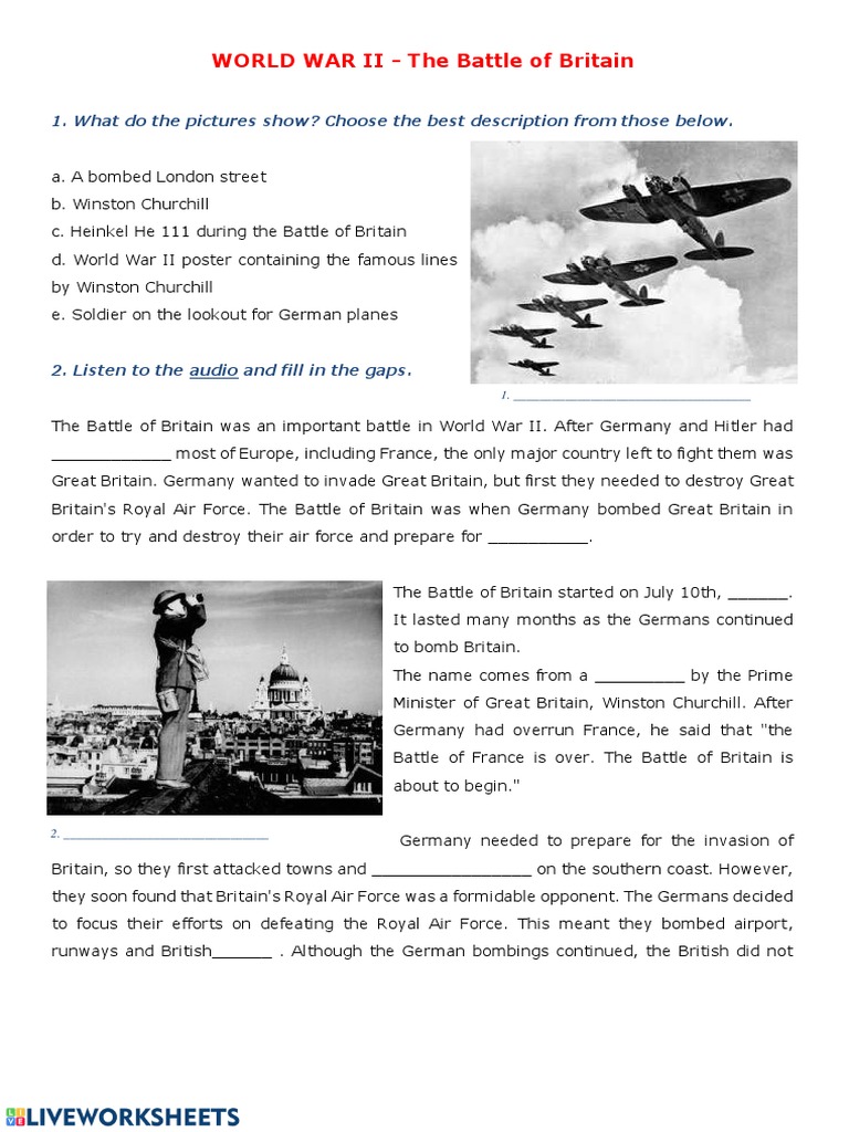 The Finest Hour: The Crucial Battle of Britain During World War II ...