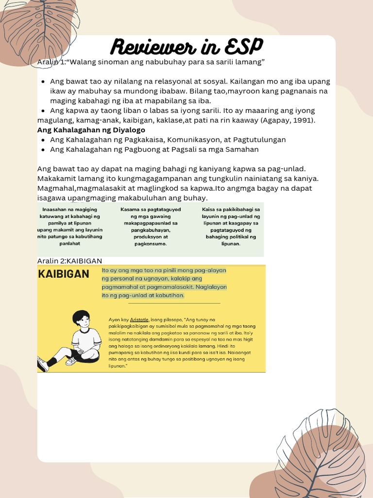 Reviewer in ESP | PDF