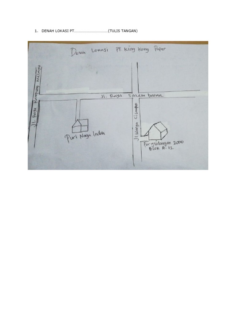 3-Denah Lokasi PT | PDF