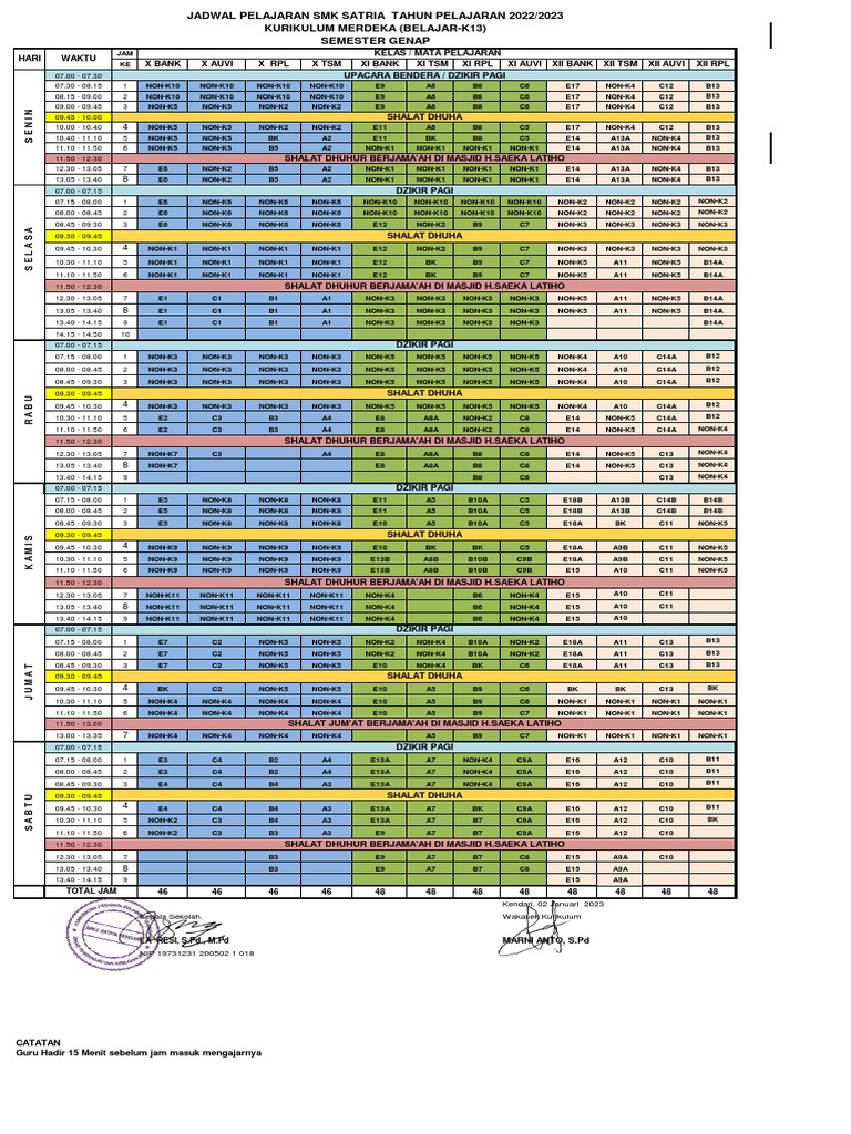 Jadwal Pdf