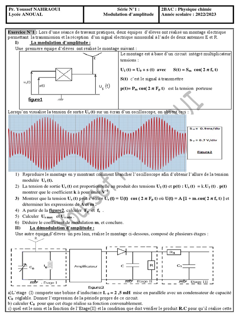 Serie Modulation-Amplitude | PDF | Modulation | Radiocommunication