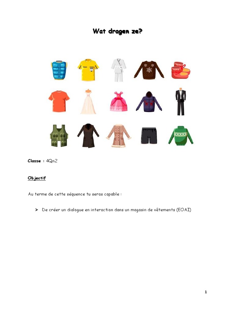 Kleren Élève | PDF