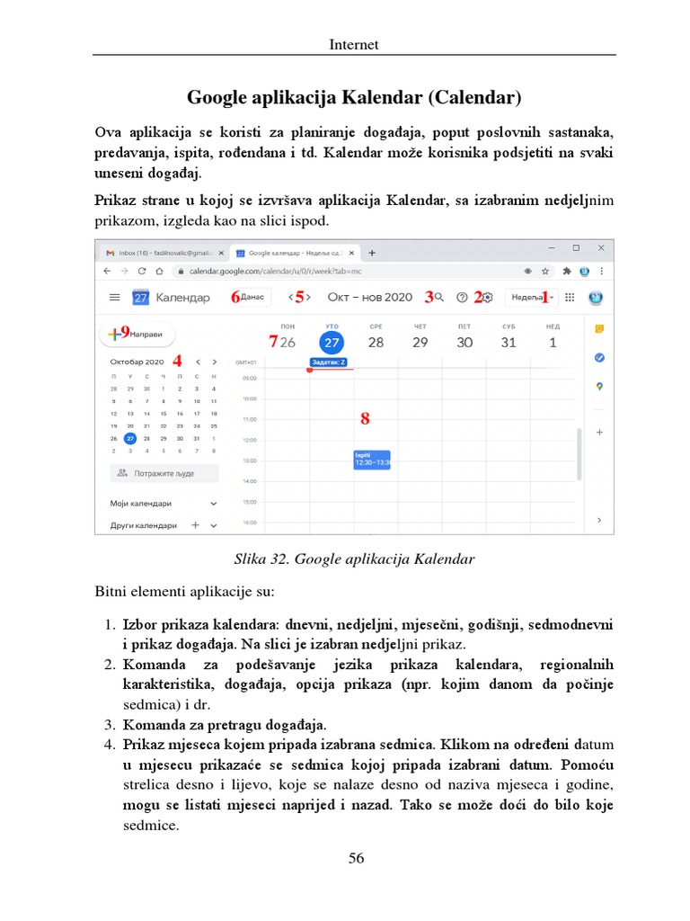 Google Calendar I Google Meet | PDF
