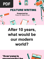 Column Writing English Fact Sheets | PDF