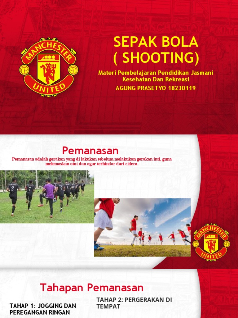 Teknik Dasar Shooting Sepak Bola | PDF | Olahraga & Rekreasi