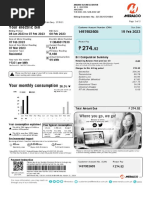 Sample of PLDT Bill | PDF | Credit Card | Cheque