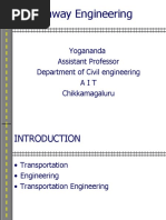Transportation Engineering I Notes by Sumit Paudel (Nec) PDF | PDF