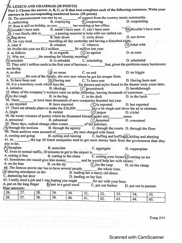 Mock Test 3 | PDF