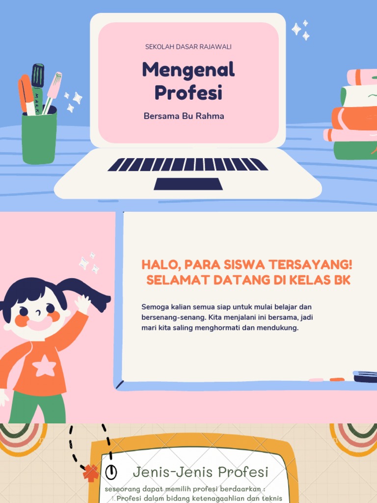 Mengenal Jenis-Jenis Profesi di Sekolah | PDF | Ilmu Sosial