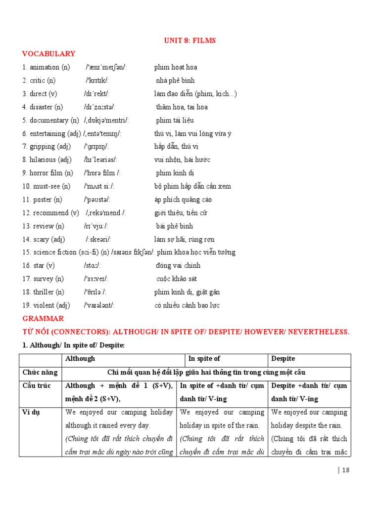 Unit 8 Global 7 HS | PDF