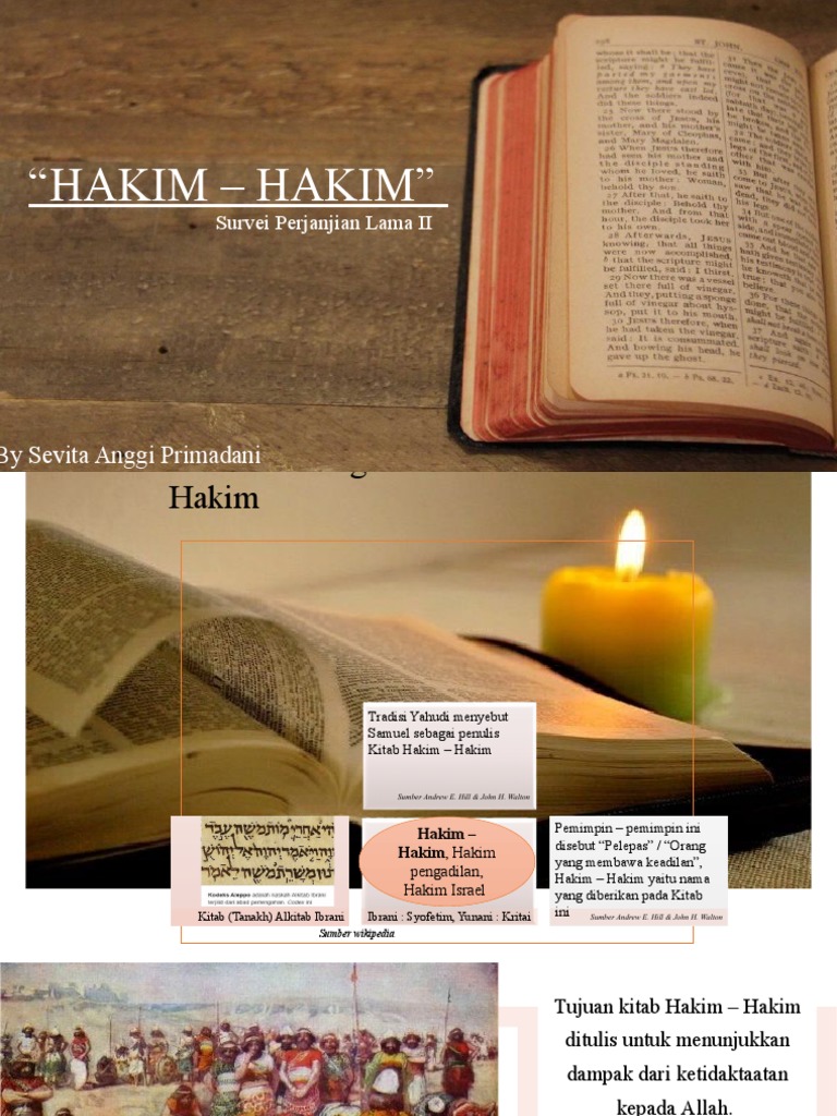 Konteks: Survei Perjanjian Lama II - Kitab Hakim-Hakim | PDF