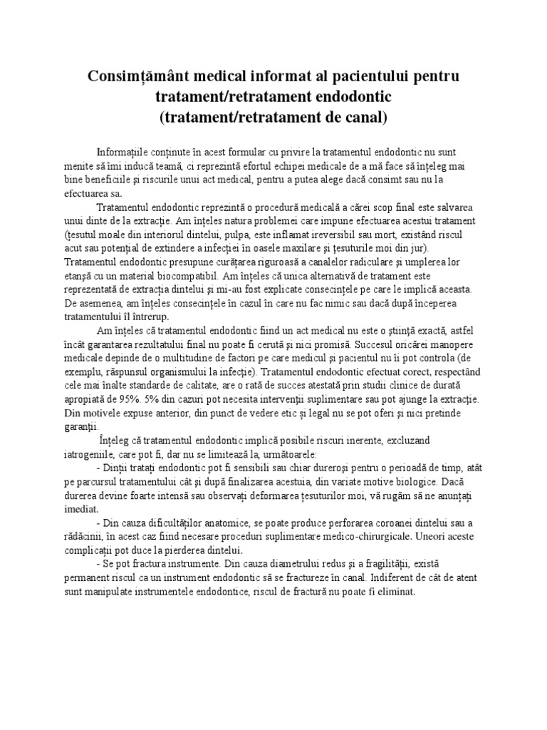 Consimtamant Final PDF | PDF