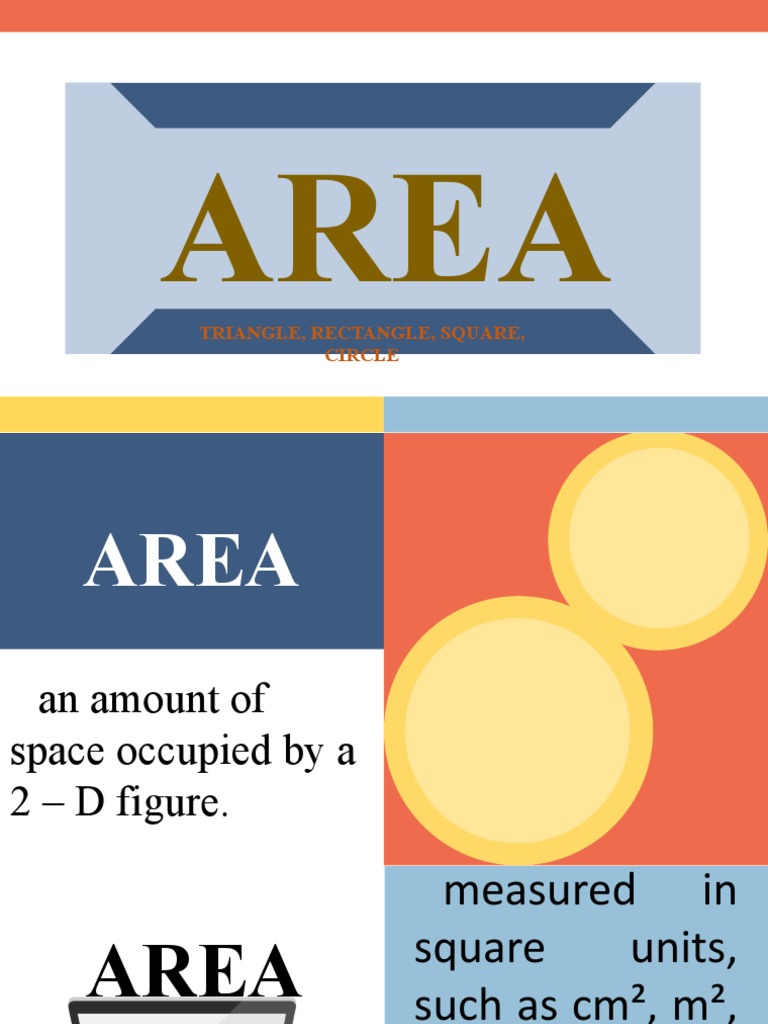 Area Pdf Area Circle
