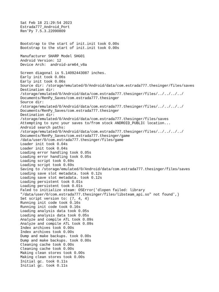 Log Text | PDF | Texture Mapping | Booting