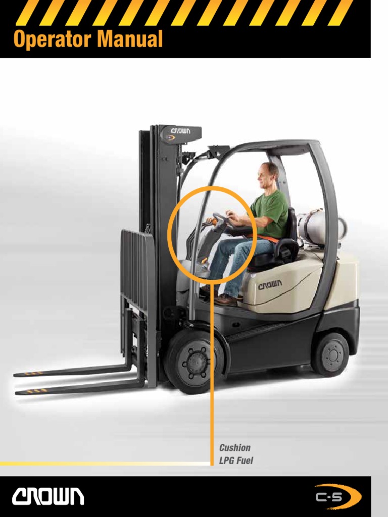 Crown C5 Cushion Forklift | PDF | Forklift | Truck