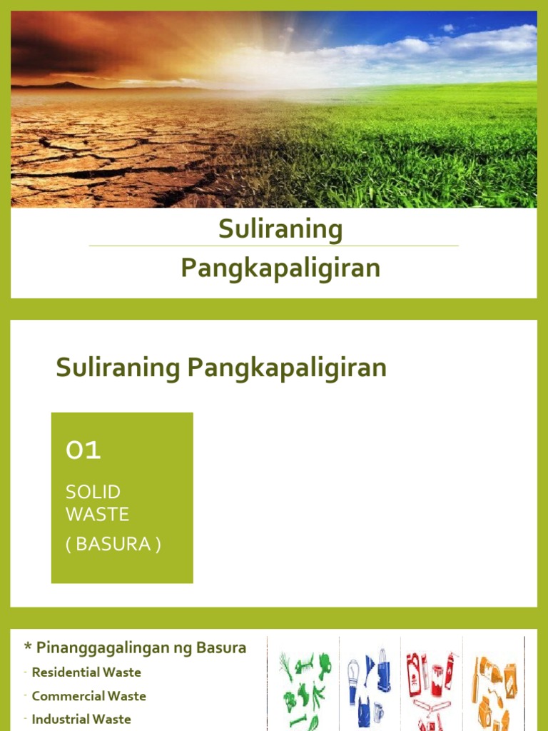 02-AP10 Suliraning Pangkapaligiran | PDF