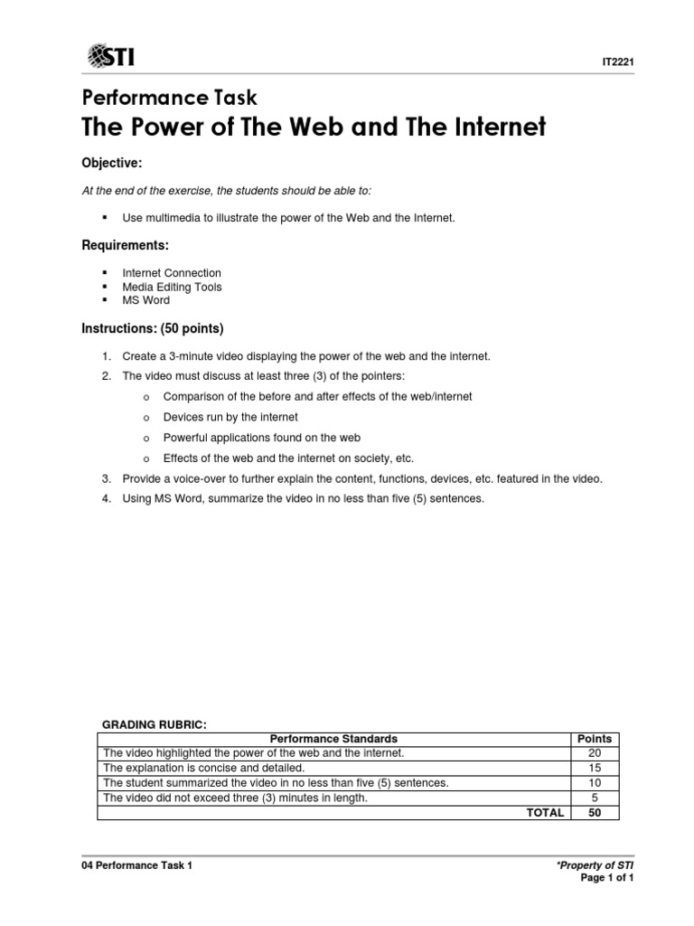 04 Performance Task 13 | PDF