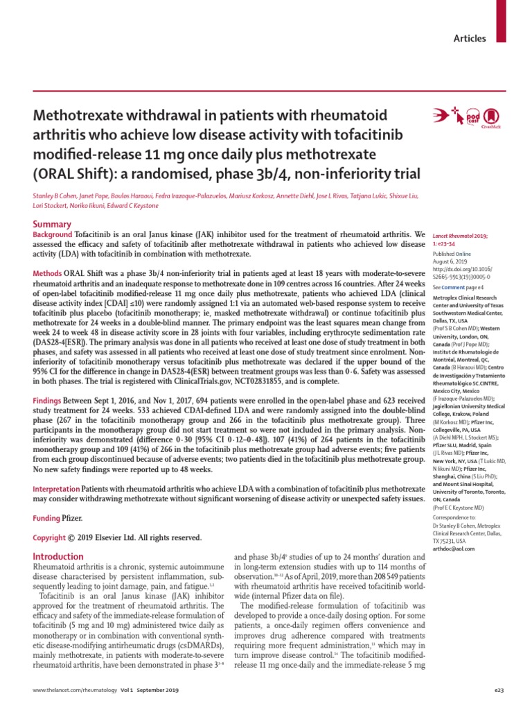 Cohen 2019 | PDF | Health Sciences | Pharmaceutical Sciences