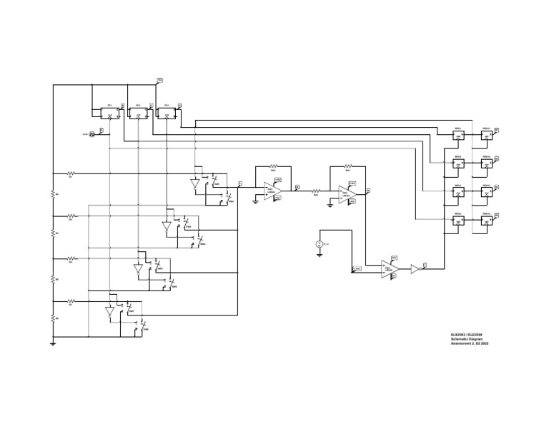 ELE2503 Report 1 Schematic | PDF