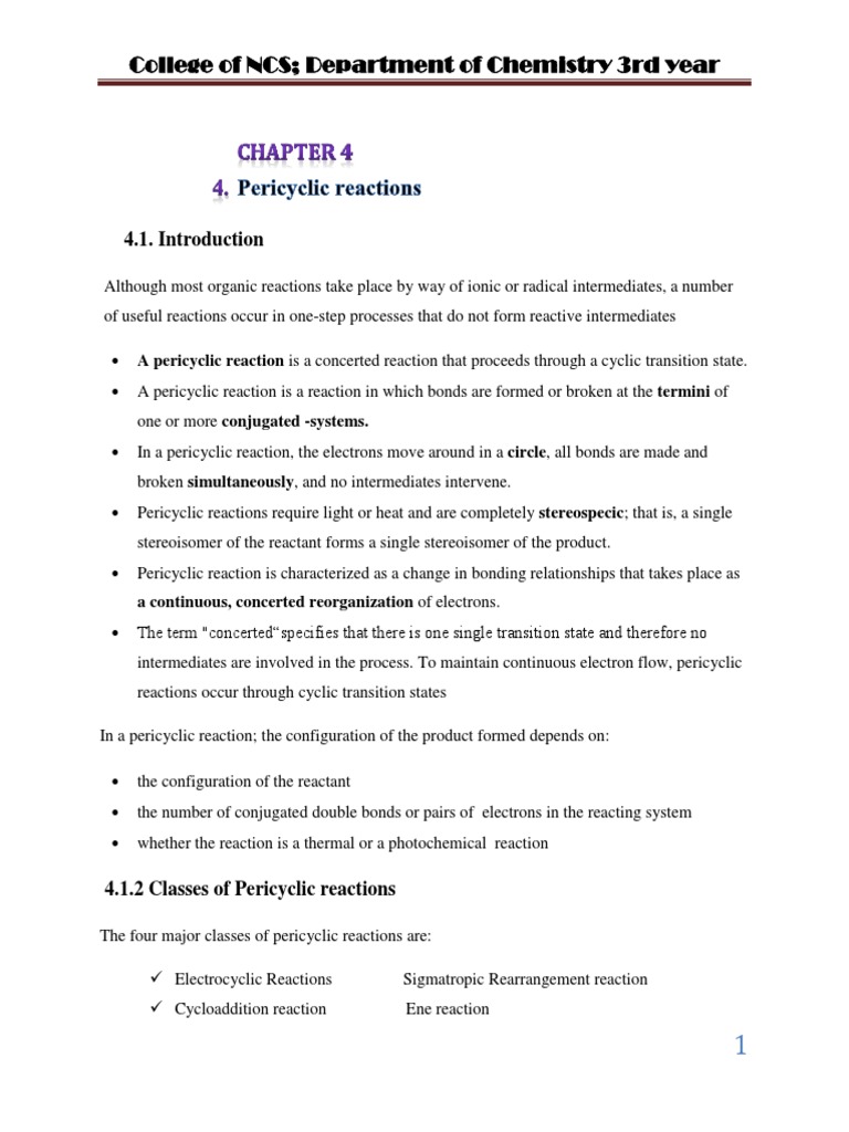 Physical Organic Chemistry Chapter 4 | Download Free PDF | Molecular Orbital | Chemical Reactions