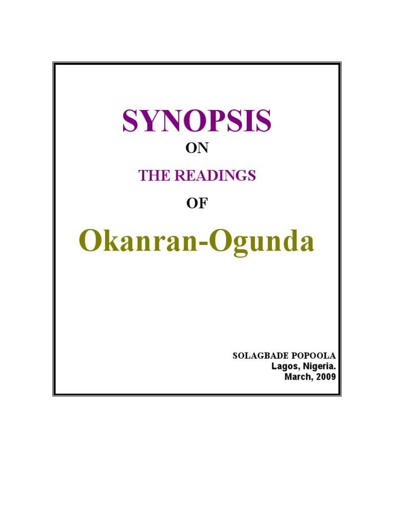 Okanran Ogunda-1 | PDF | Santería | Ethnic Religion