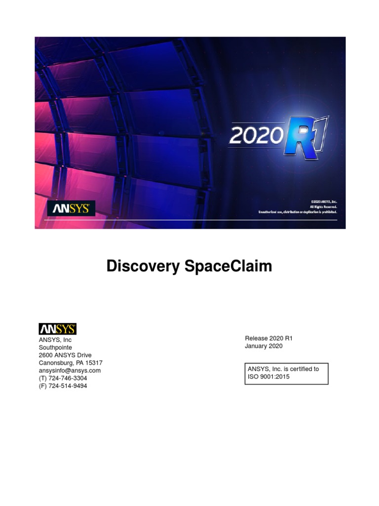 SpaceClaim Documentation | PDF | License | Copyright