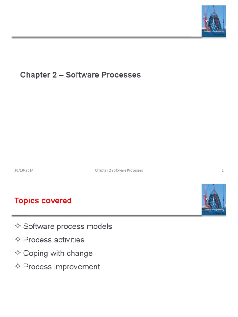 Software Processes Chapter 2 Summary | PDF | Software Development ...