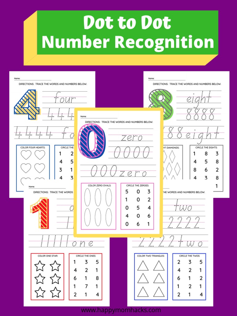 Dot To Dot Number Recognition11 | PDF | Elementary Geometry | Geometry