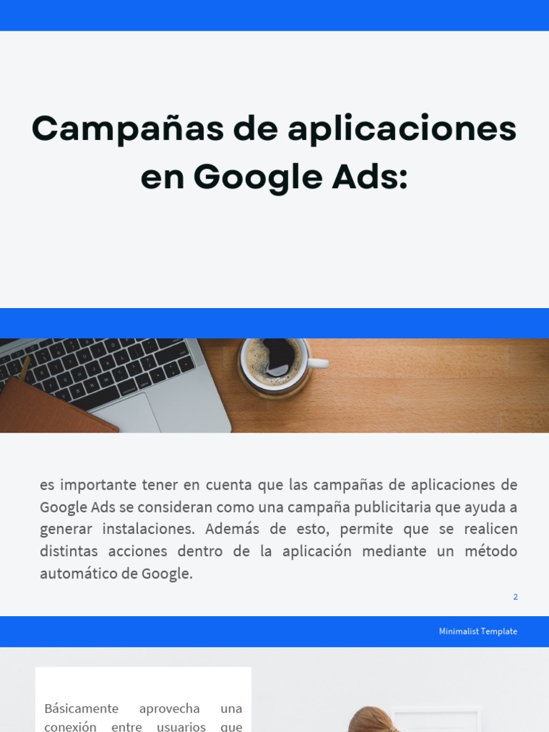 Campañas de Aplicaciones en Google Ads | PDF | Aplicación movil | Google Play